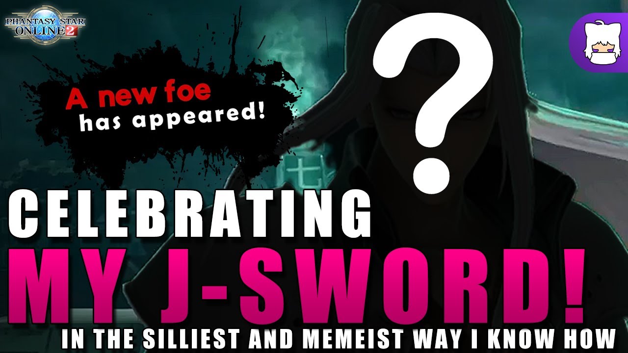 I UNLOCKED A NEW CHARACTER IN PSO2! || Unlocking the J-Sword Camo does ...