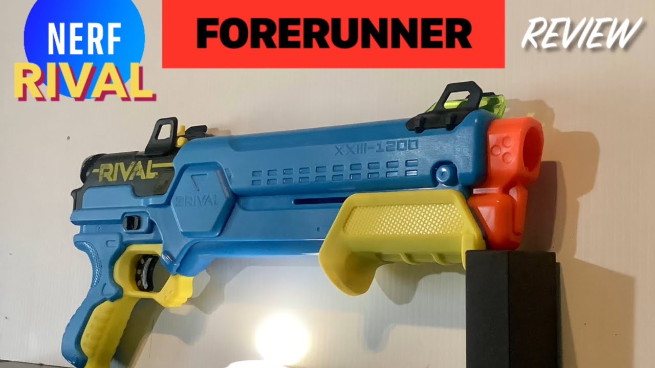 NERF Rival FORERUNNER - Full Review - With Firing Demo and FPS Test ...