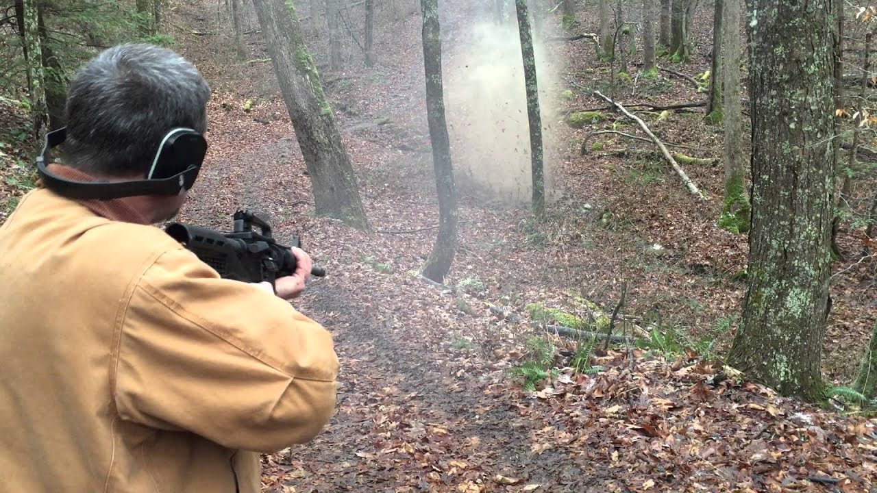 Bump Fire Systems - AR15 Water Shot - First Firing - YouTube