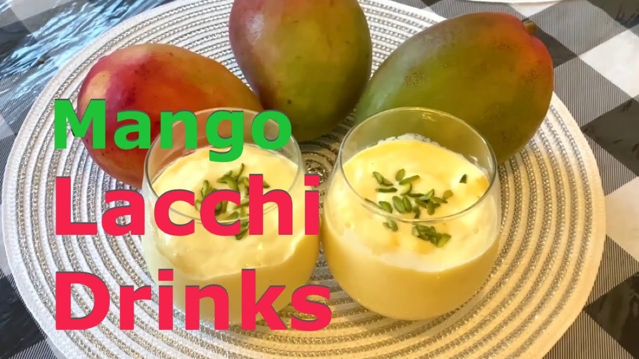 How To Make Mango Lacchi | How To Make Mango Drinks - YouTube