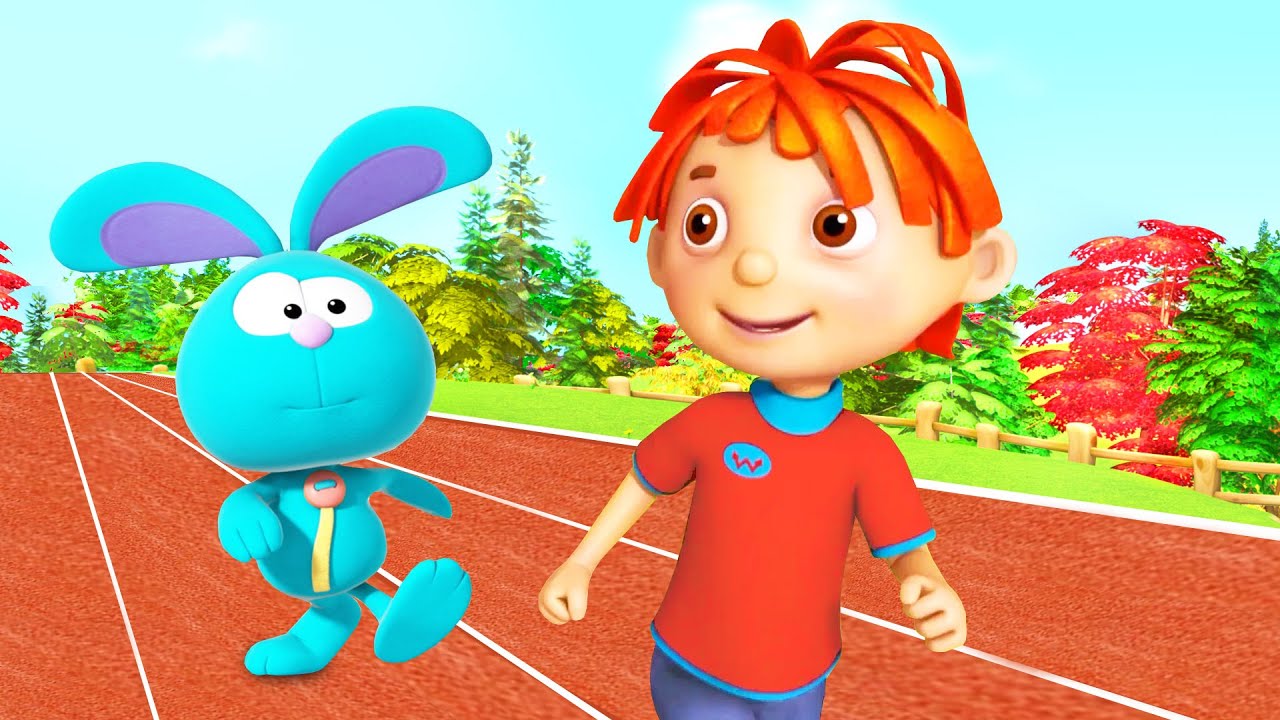 ¡IR DESPACIO! ¡GANA LA CARRERA! 🏆 | dibujos animados preescolar @El ...
