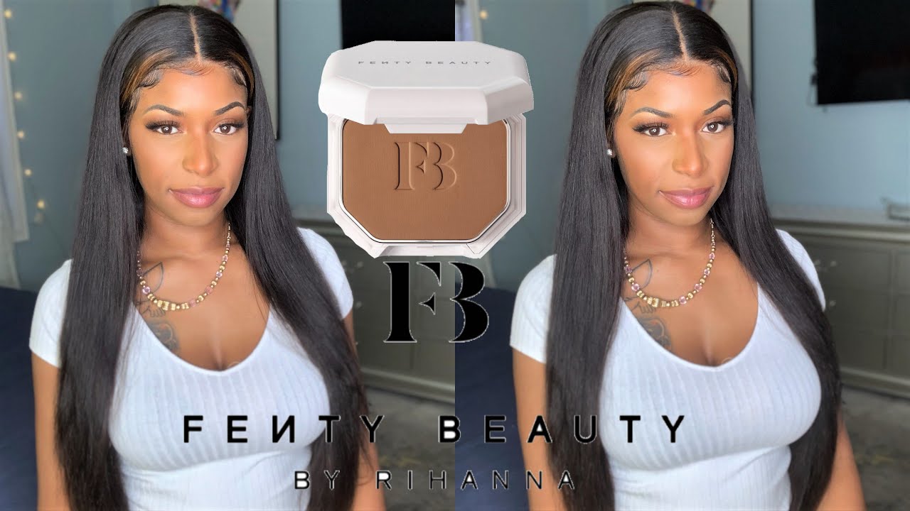 Fenty Beauty Pro Filt'r Soft Matte Powder Foundation 385 | Full Fenty ...
