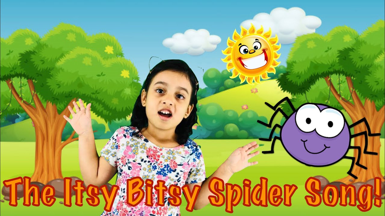 Itsy Bitsy Spider | Fun Nursery Rhymes for Kids & Toddlers! - YouTube