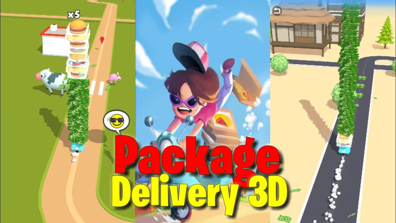 Package delivery 3D Gameplay Walkthrough #1 - YouTube