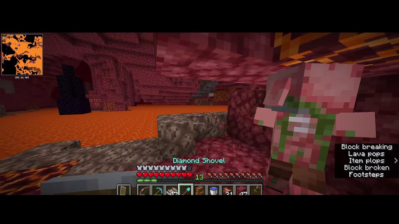 Ninth Minecraft stream continued! diggy diggy hole - YouTube