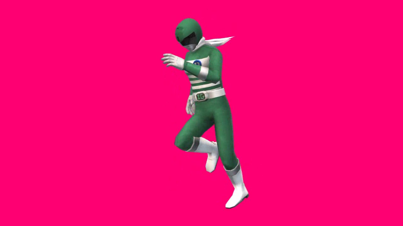 Denjiman green run animated right chroma - YouTube