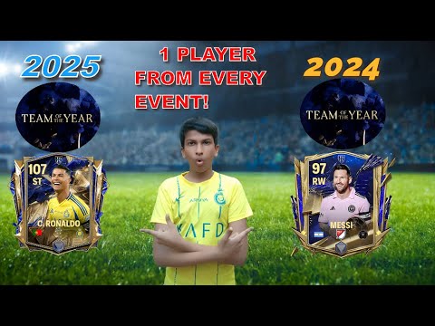 1 PLAYER FROM EVERY FC MOBILE EVENT! - YouTube