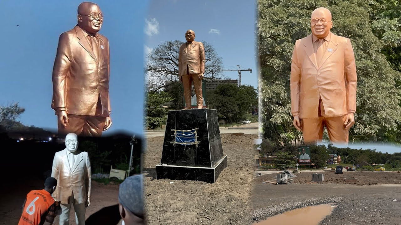 Million Dollar Akuffo Addo’s Statue Exclusive Touring; Lets Tour. - YouTube