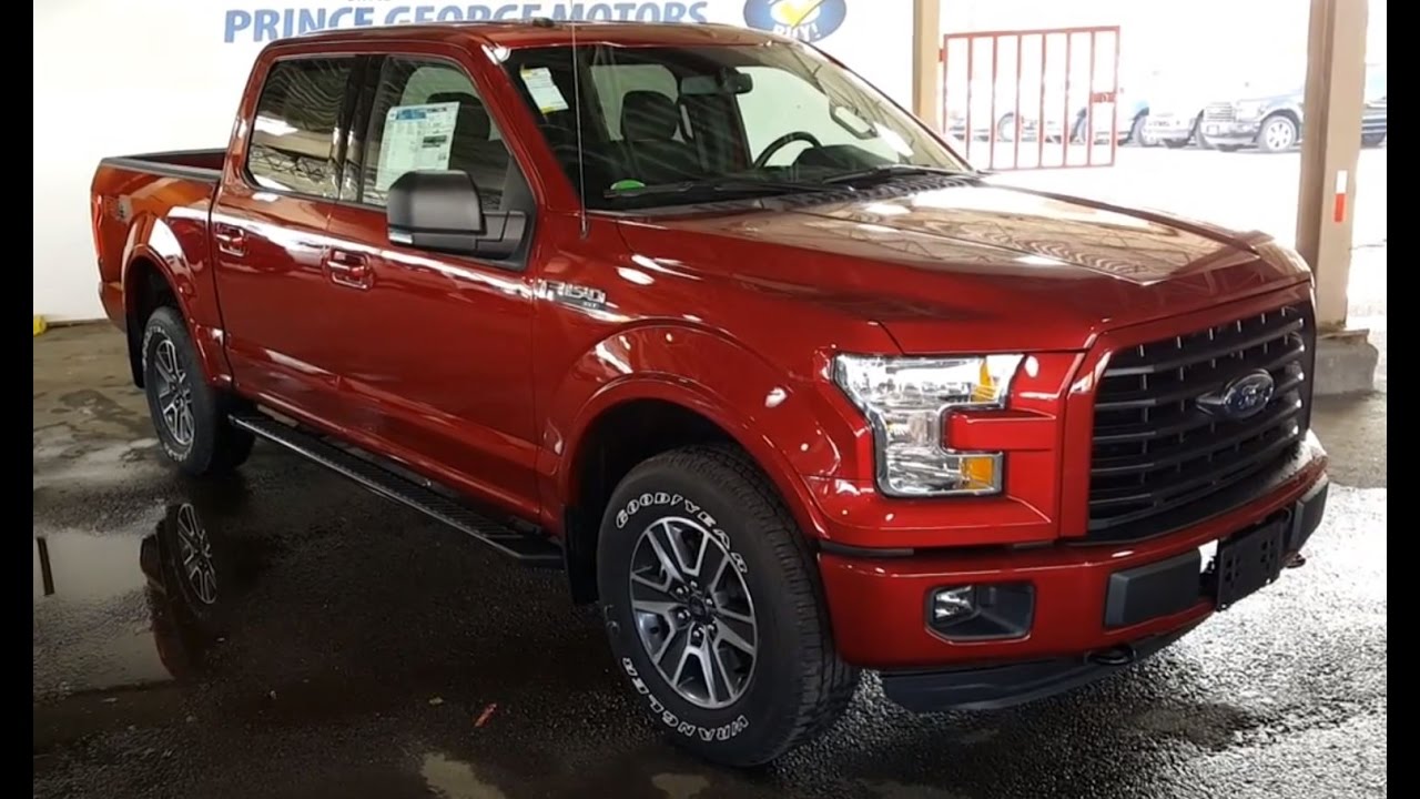 2016 Red Ford F-150 4X4 SuperCrew XLT FX4 Sport 301A Review | Prince ...