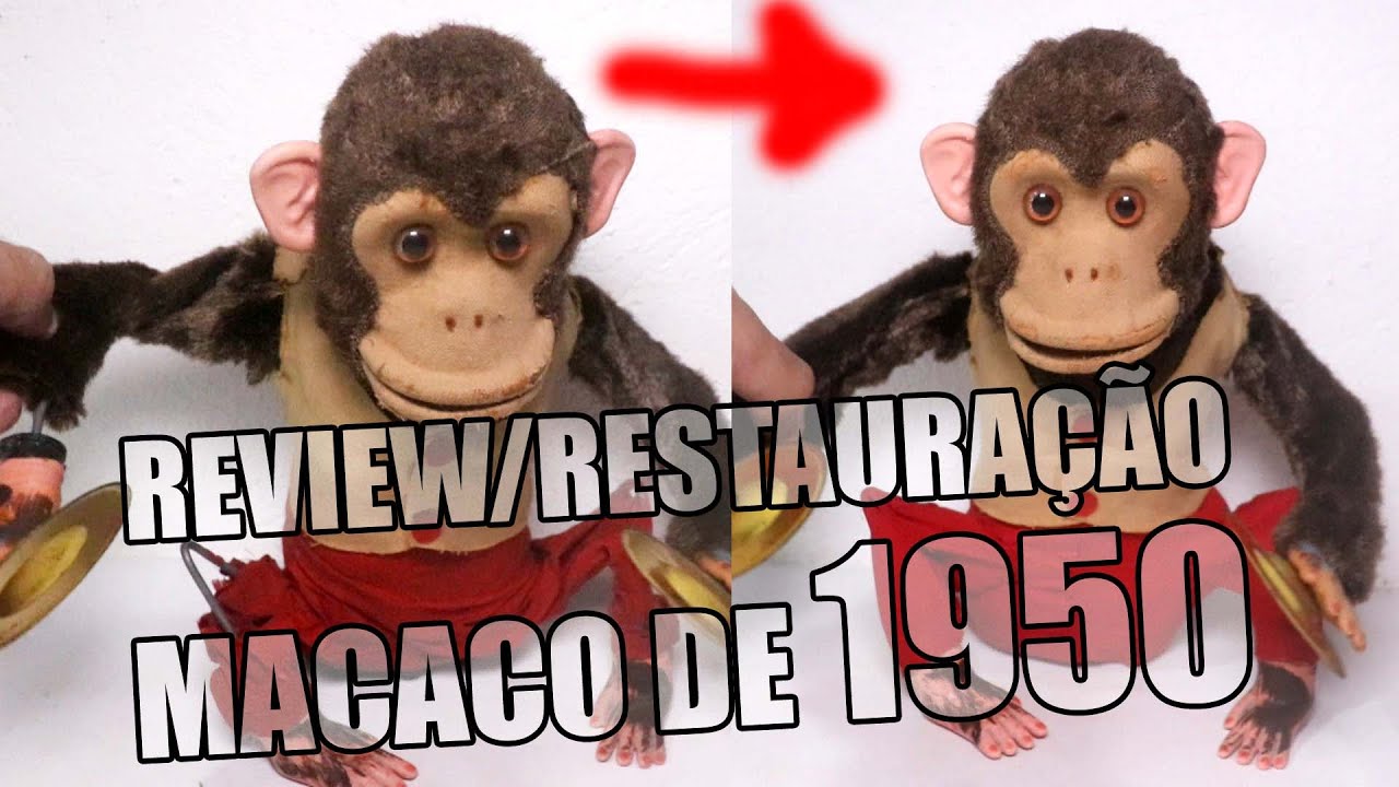 Restauração de Macaco de 1950 - Jolly Chimp (Toy Story)- Toy ...
