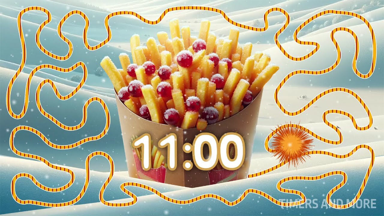 11 Minute French Fries 🍟 Timer Bomb 💣 - YouTube