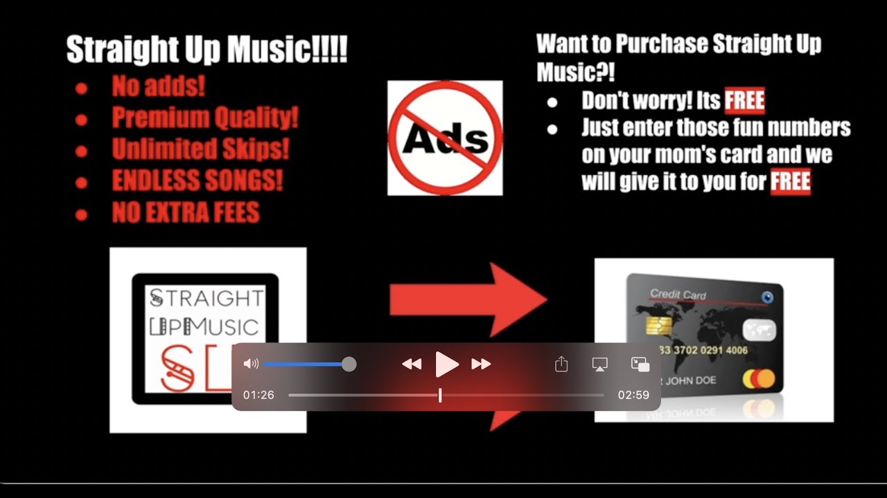 STRAIGHT UP MUSIC (Sponsored AD) - YouTube