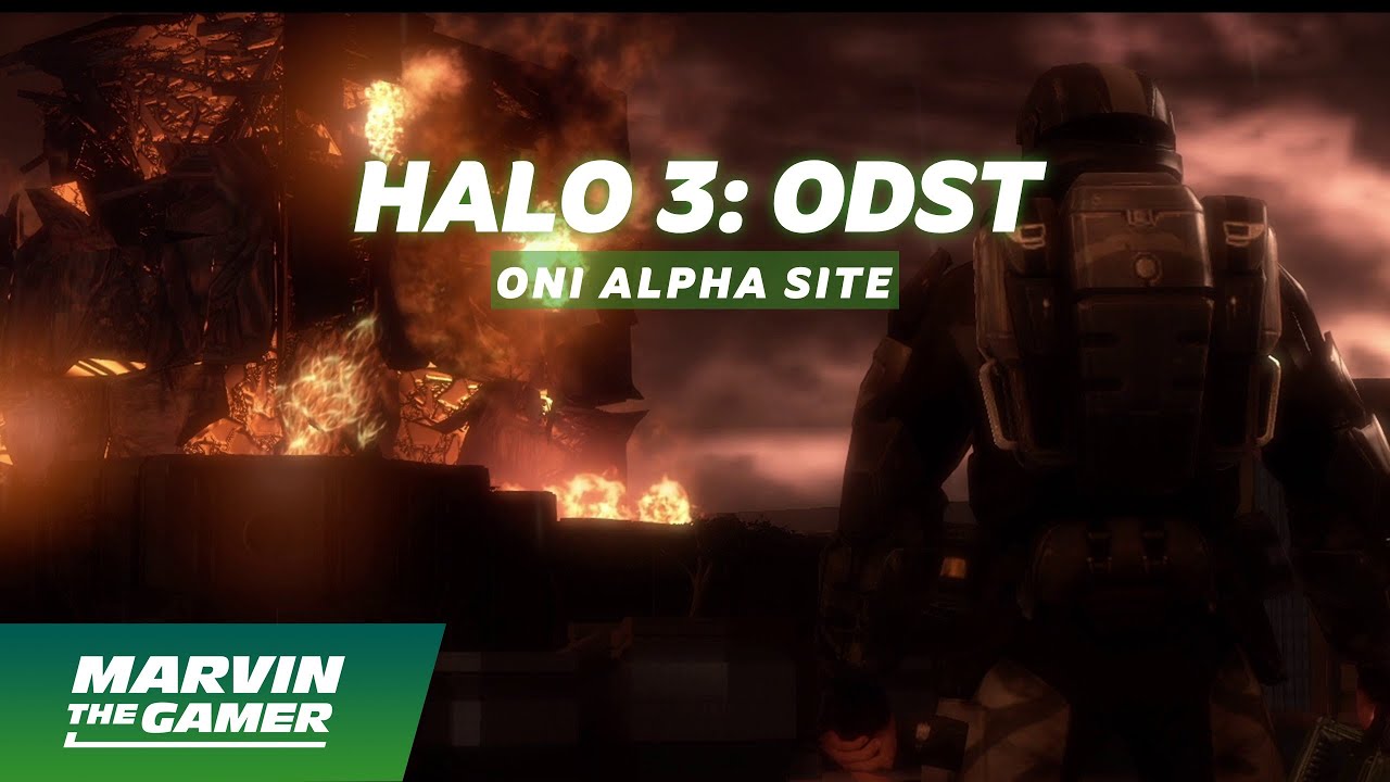 Halo 3: ODST | 6 | ONI Alpha Site | MCC | Xbox One X - YouTube