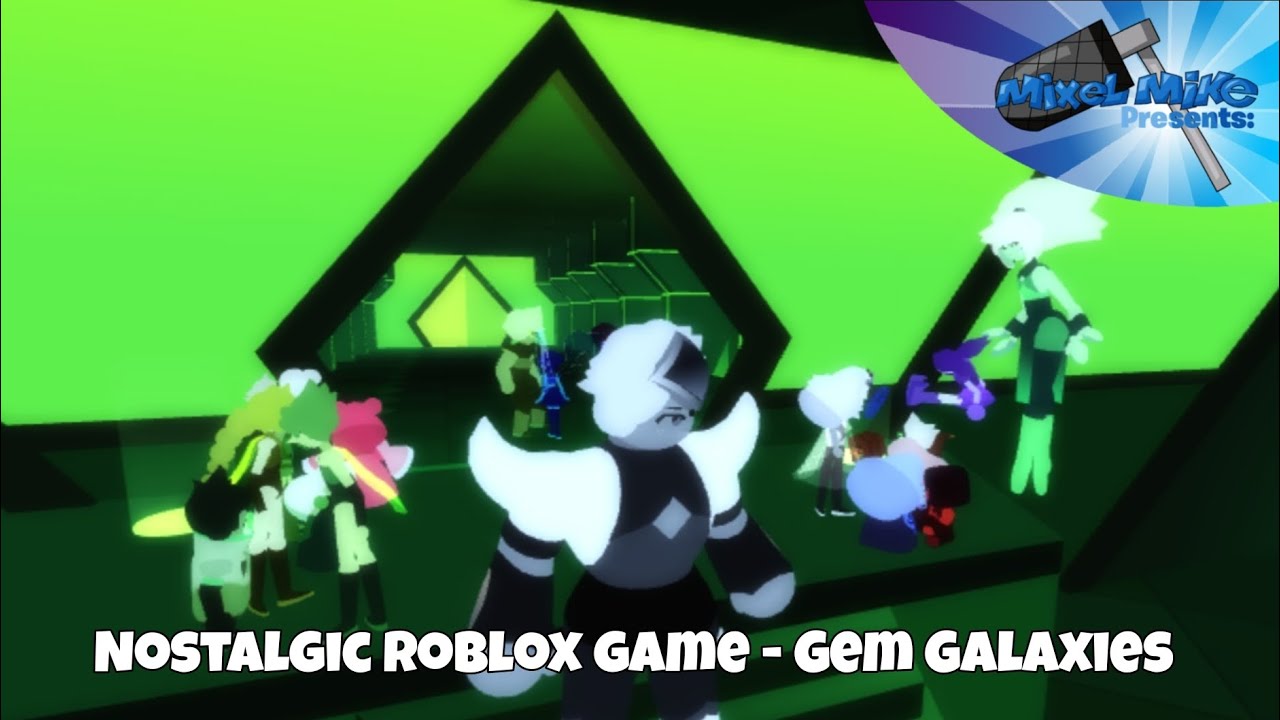 Nostalgic roblox game - Gem Galaxies - YouTube