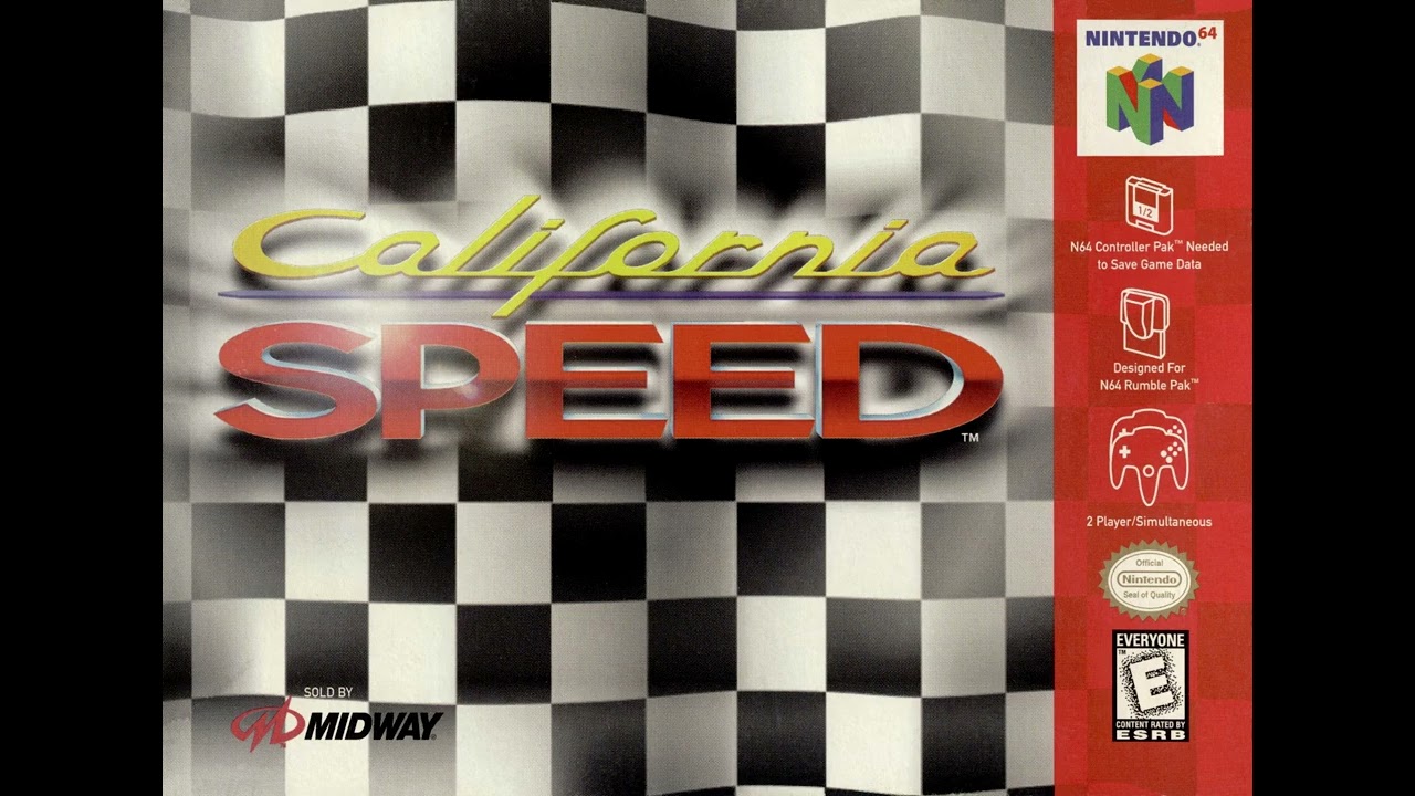 California Speed (N64) Music - Track 2 - YouTube