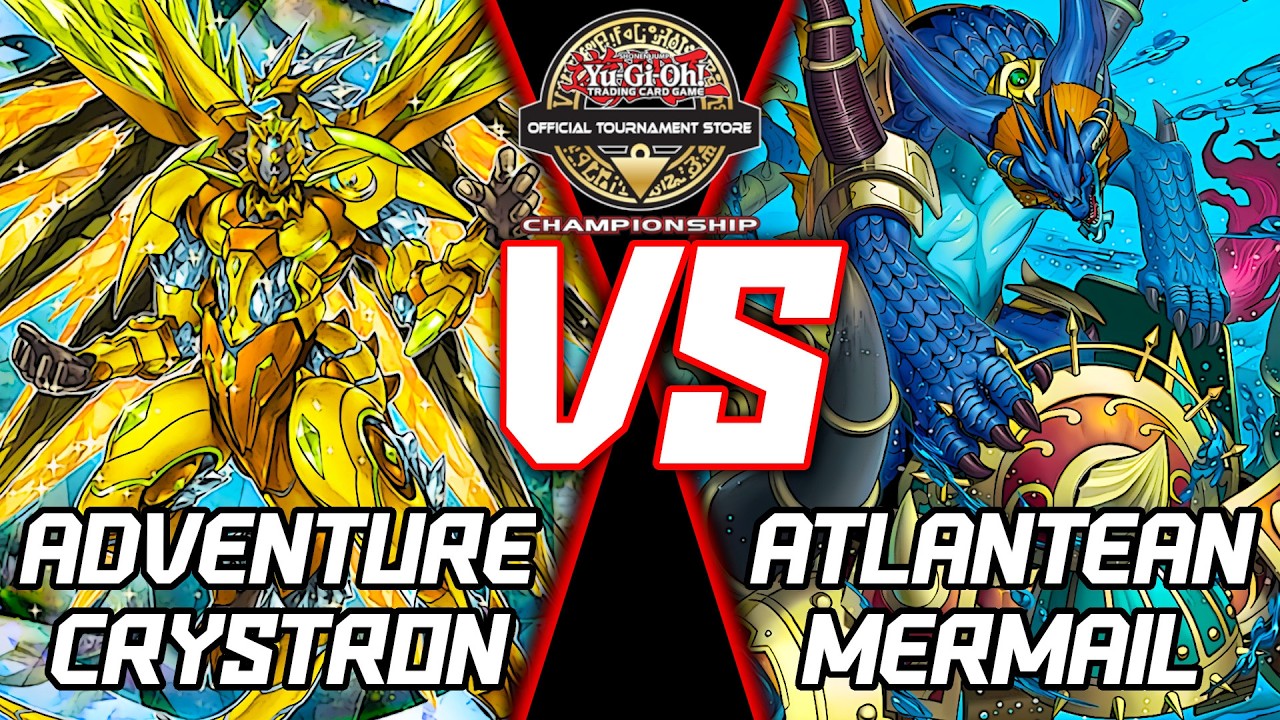 Yugioh OTS Championship | Round 3 | Adventure Crystron deck vs ...
