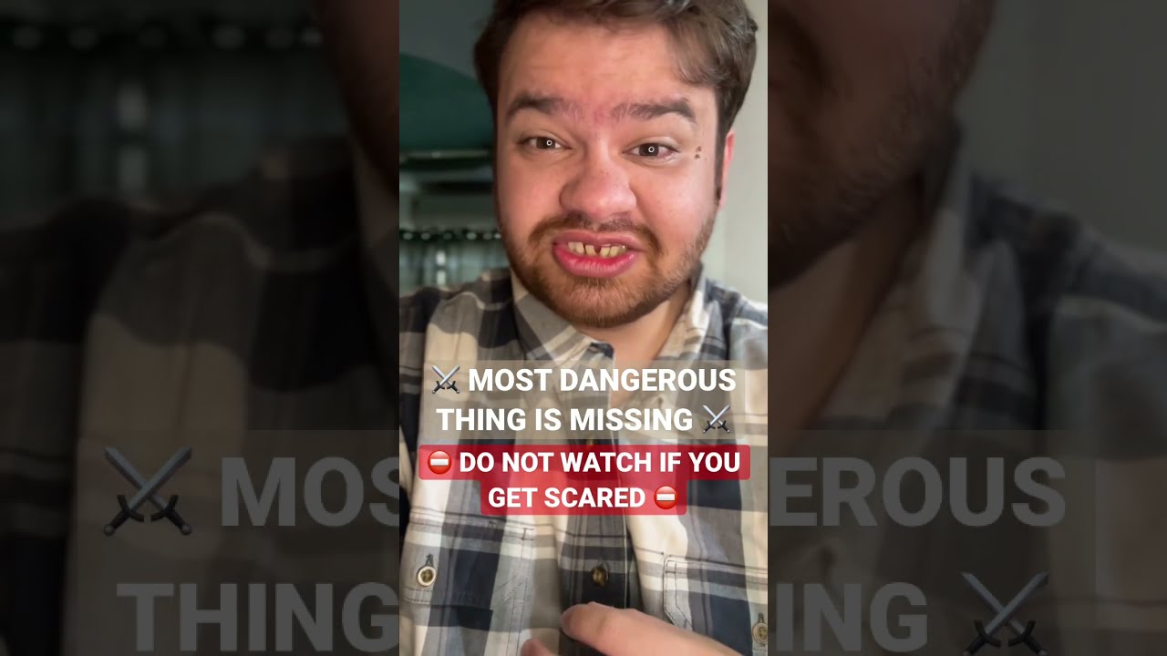 ⚔️ MOST DANGEROUS THING IS MISSING ⚔️ #shorts - YouTube