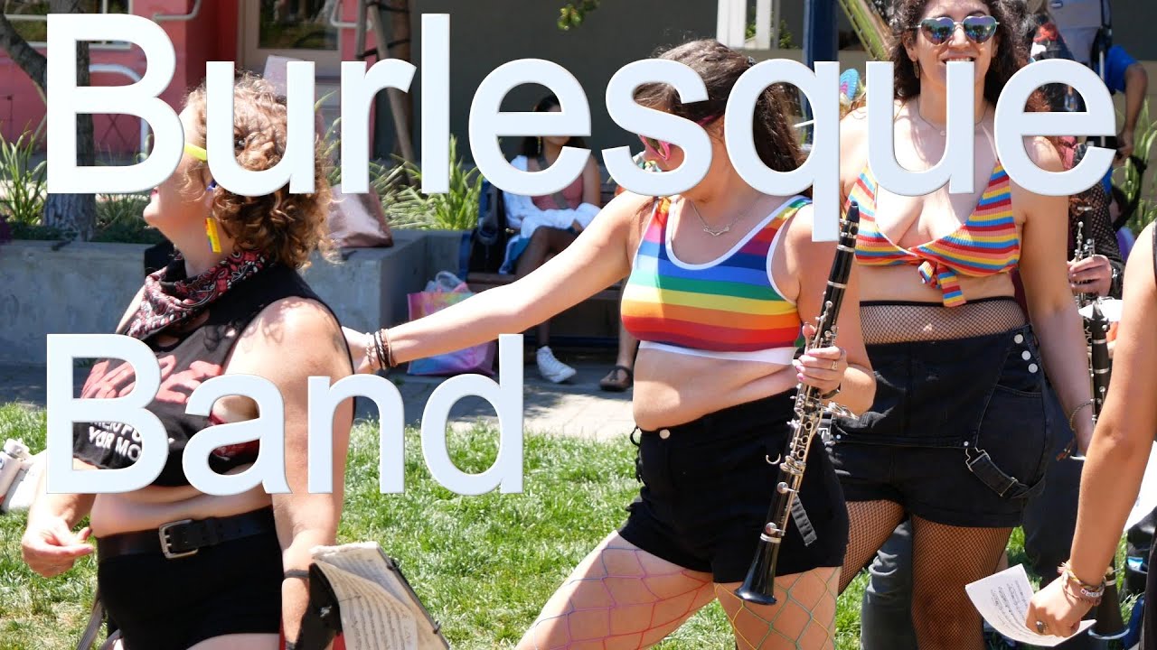 Burlesque Band of San Francisco in full glory at Patricia's Green ...
