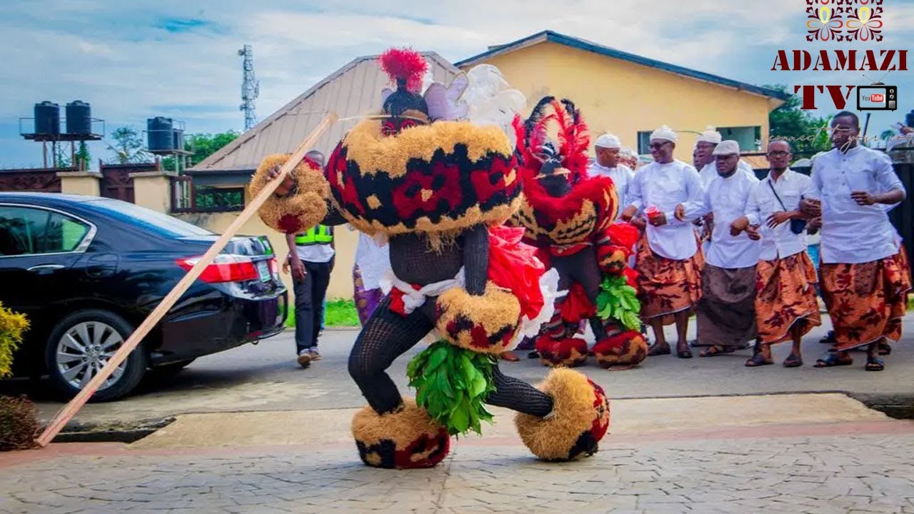 BEAUTIFUL EKPE MASQUERADE DANCE - EFIK CALABAR CULTURAL CARNIVAL 1 ...