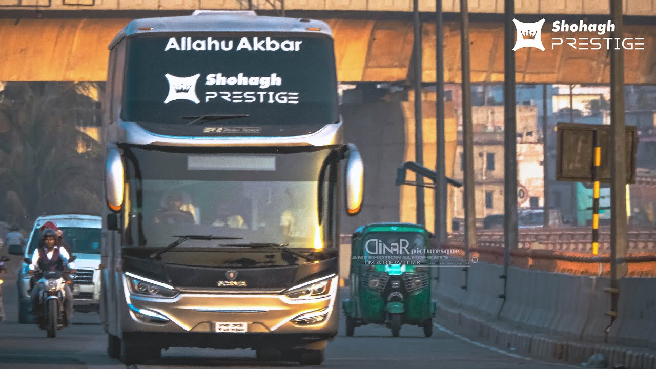 Traveling by Shohagh Prestige Scania K 410 EB Laksana SR 2 Double ...