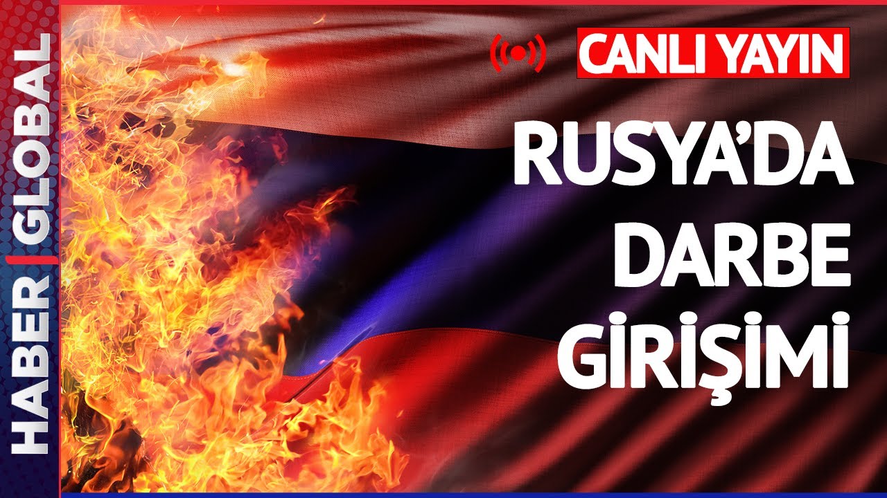 RUSYA'DA DARBE GİRİŞİMİ! Belarus: Prigojin İlerleyişi Durduracak - YouTube