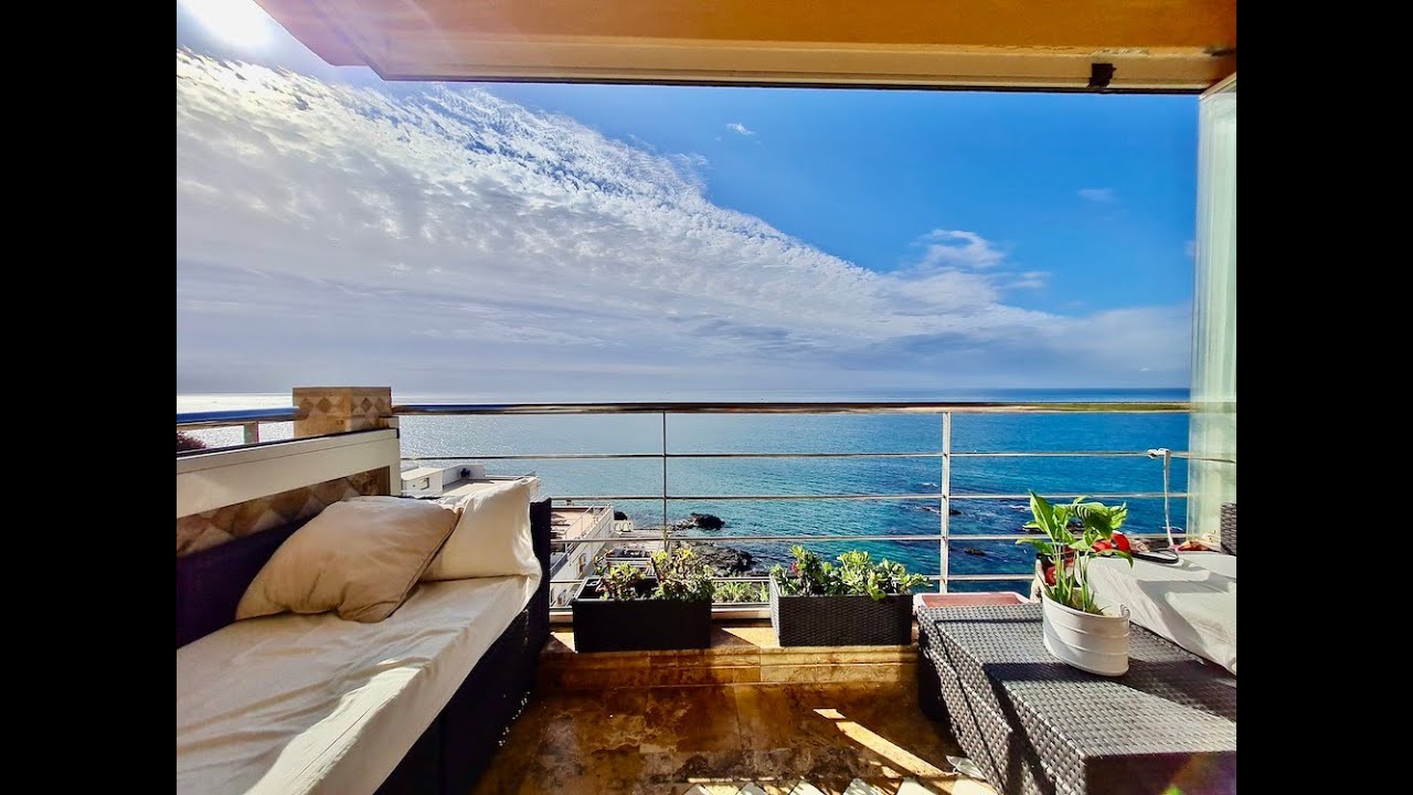 Duplex apartment for sale first line beach in Torremuelle - YouTube