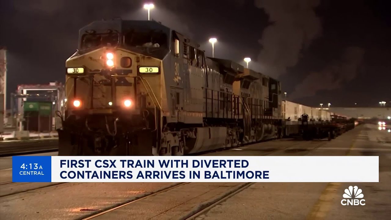 CSX completes first diverted cargo shipments on new rail line for Port ...
