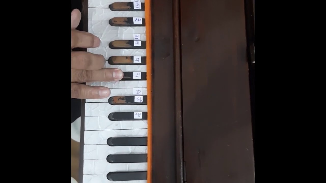 Basics of Harmonium | Learn Harmonium with Key Chart of Harmonium - YouTube