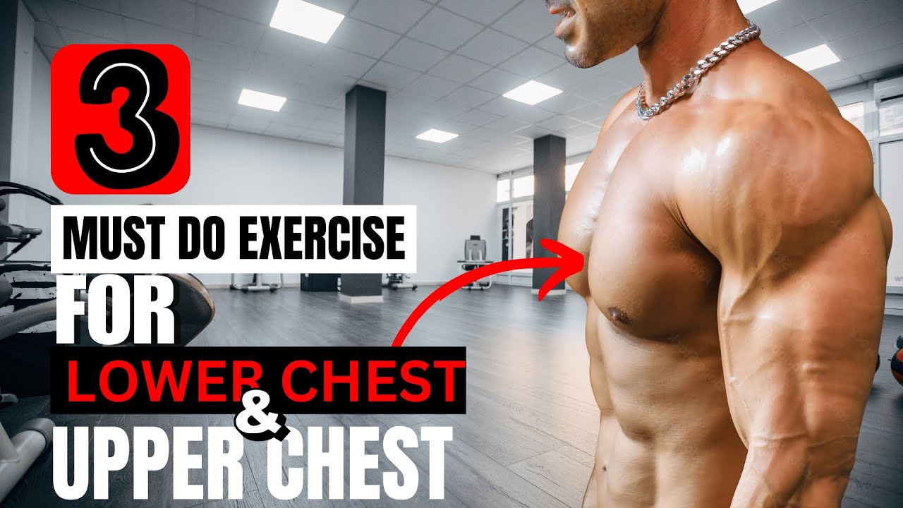 3 Upper & Lower Chest Workout for Beginners | Defined Pec Training ...
