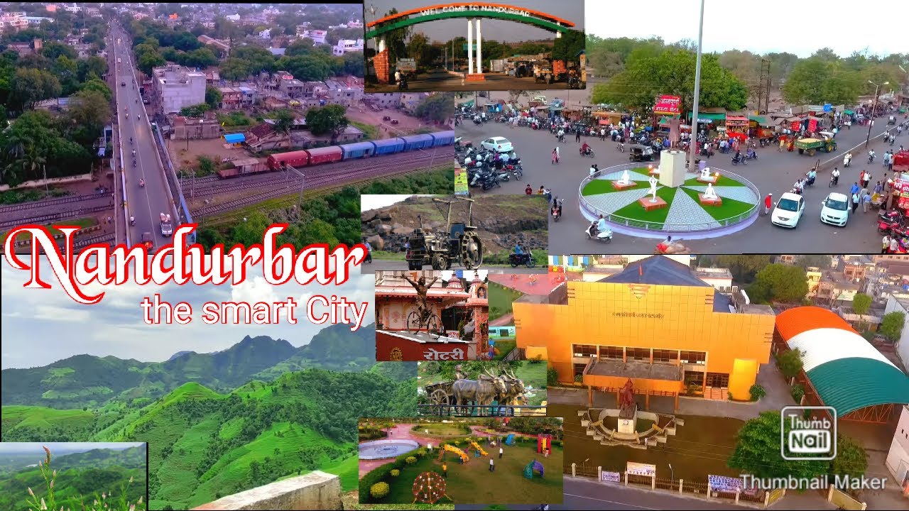 Nandurbar smart City 💕 , Nandurbar City tour, satpuda nature,chandseli ...