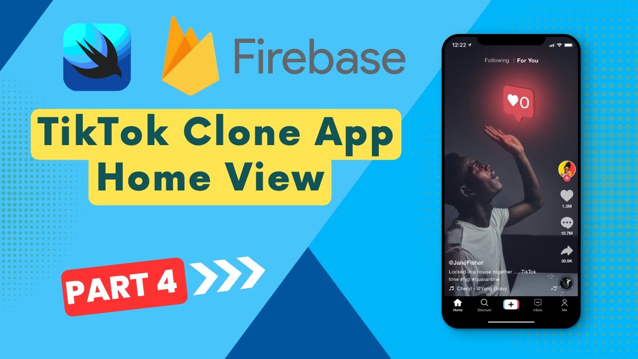 Tiktok Clone Ios 16 Swift Part 4 Create Home View Youtube