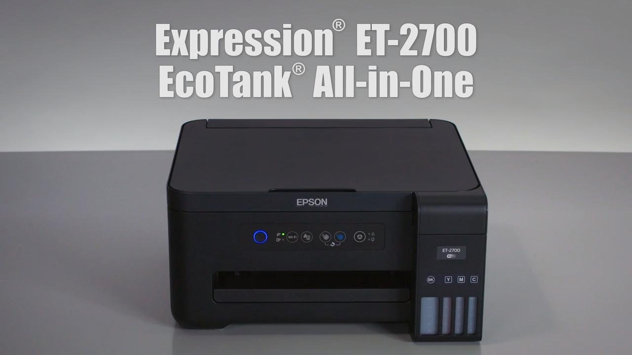 Epson Expression ET-2700 | Take the Tour - YouTube