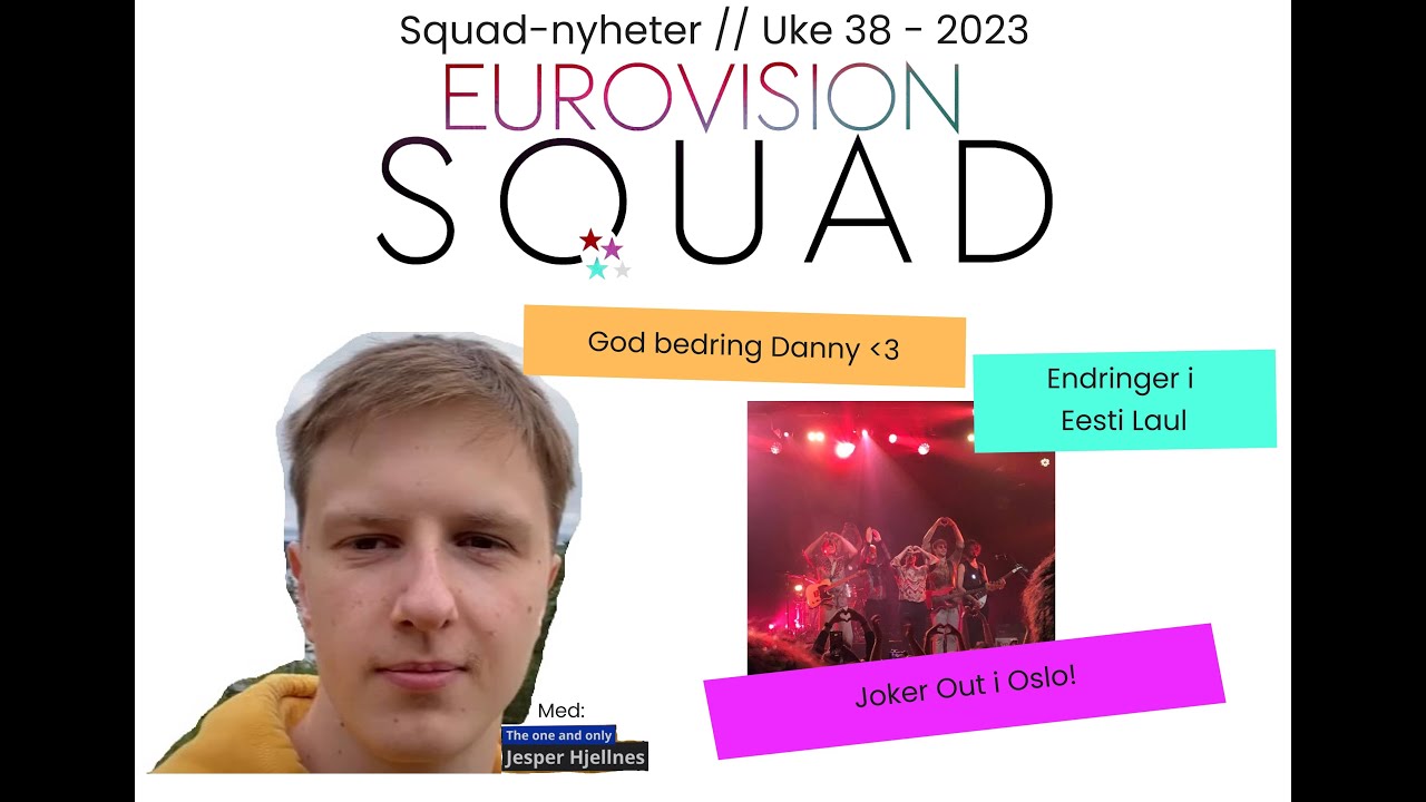 Joker Out i Oslo! Og masse god bedring til Danny ️ // Squad-nyheter ...