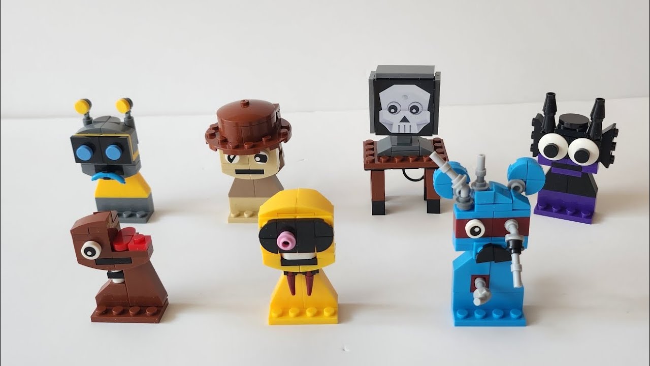 9살초딩이 만드는 호러스프런키레고 #레고 #9살 #레고조립 #스프런키 #스프런키호러 #Sprunki #Sprunkilego ...