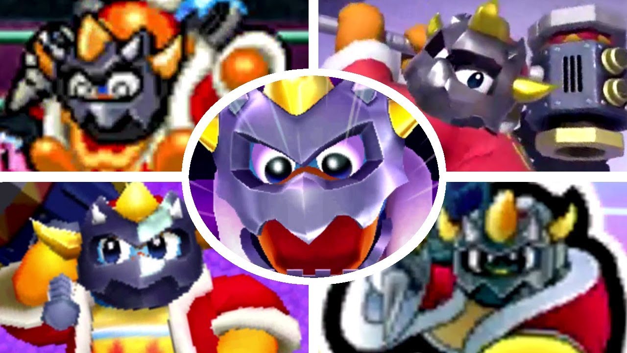 All Masked Dedede Battles & Appearances in Kirby Games (2008-2018 ...