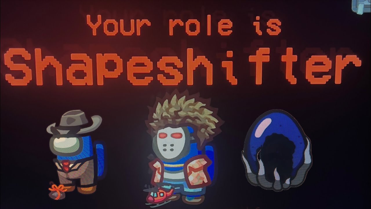 Double Shifter... Among us Imposter Shapeshifter gameplay on Skeld ...