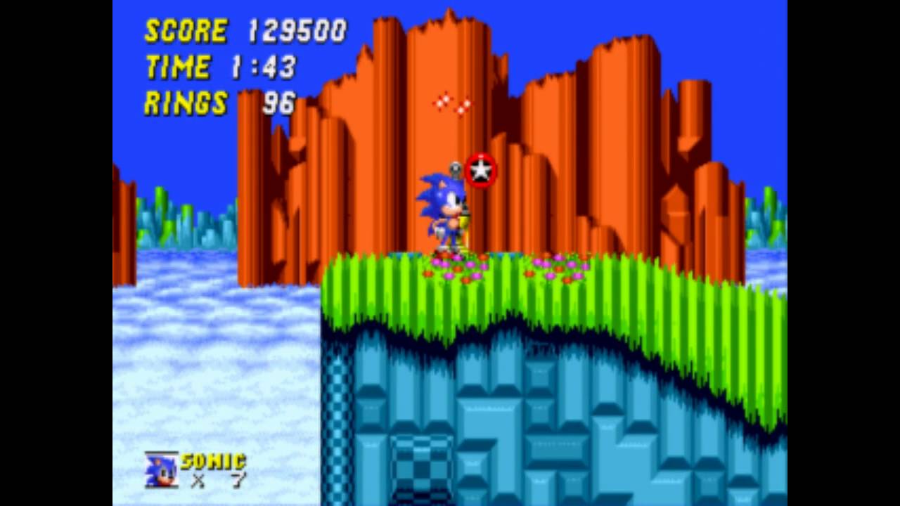 Sonic 2 Long Version Walkthrough - Hill Top - YouTube