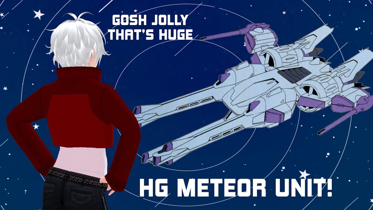 The Biggest Gundam Model Kit I've Built So Far! | HG METEOR Unit - YouTube