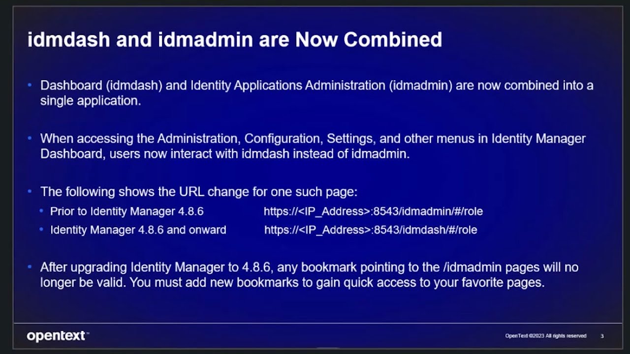 IDM: New Features in Identity Applications 4.8.6 - YouTube