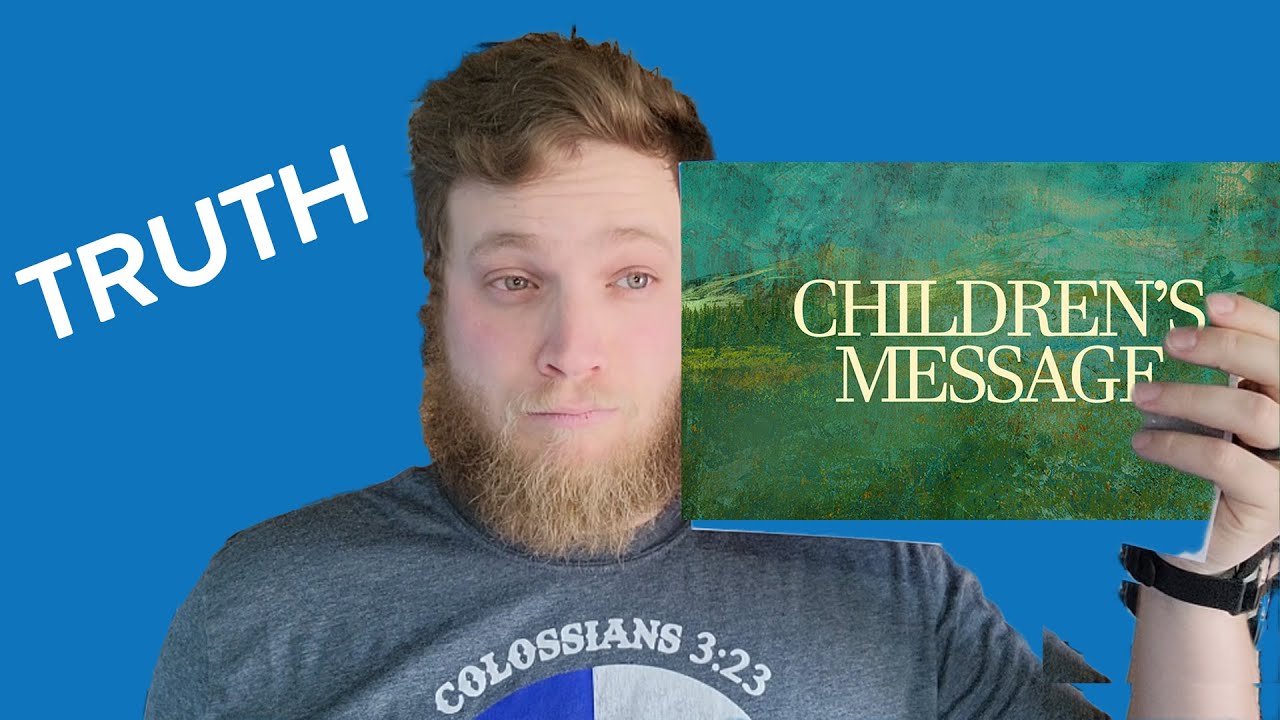 "Truth" - Children's Message - Caleb Kunze - YouTube