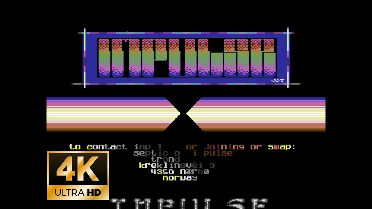 C64 Demo - Impulsive Swap [1993] by Impulse - YouTube