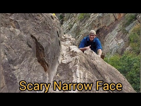 Climbing A Scary Rock Face! #shorts - YouTube