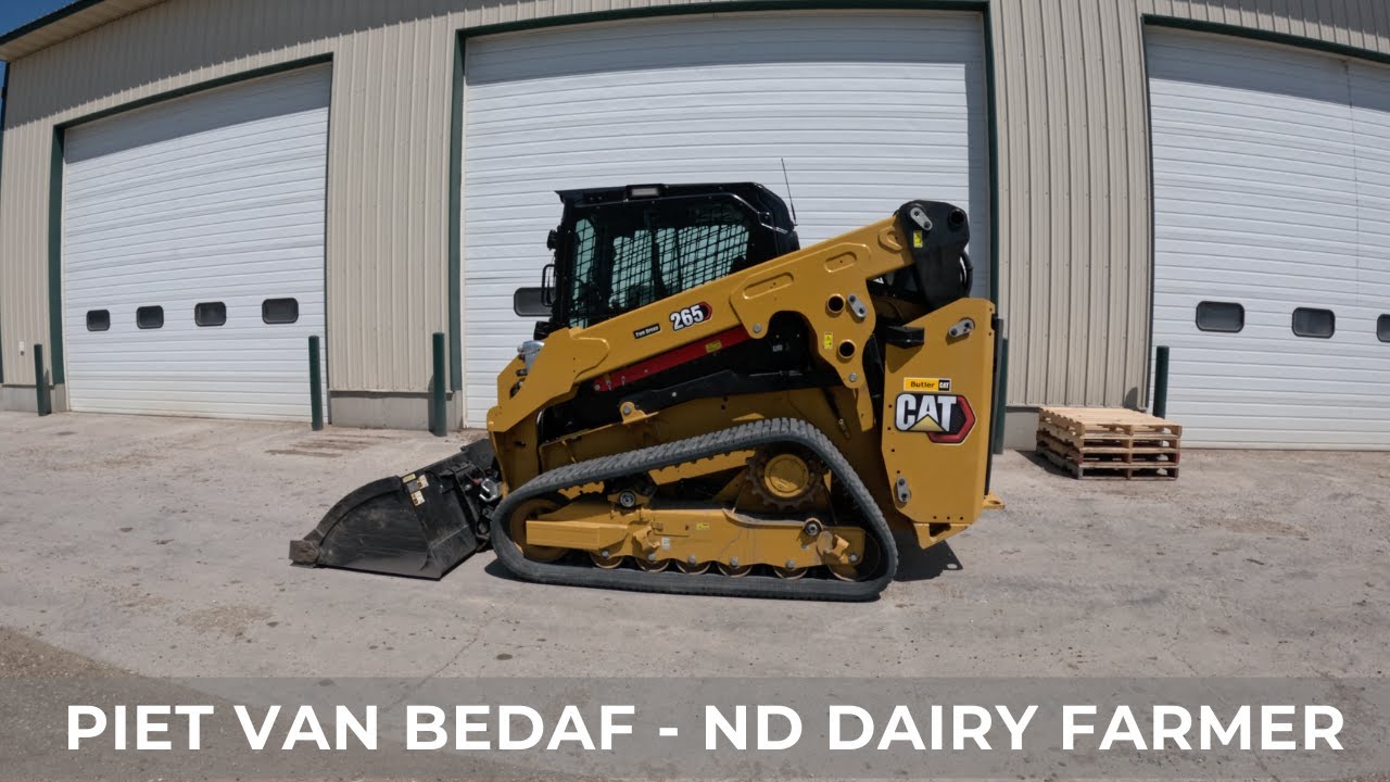Cat 265 Track Skid Steer Review (147) | Piet van Bedaf - ND Dairy ...