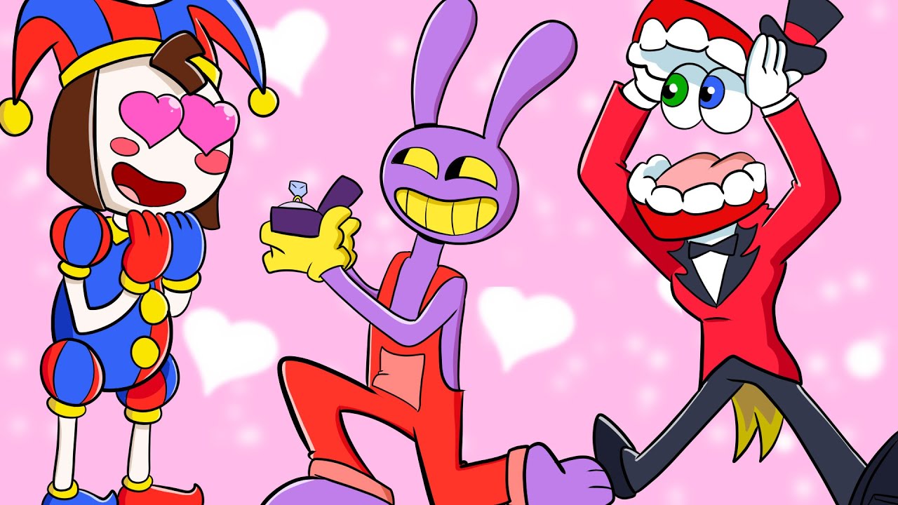 Jax And Pomni Are Together The Amazing Digital Circus Youtube