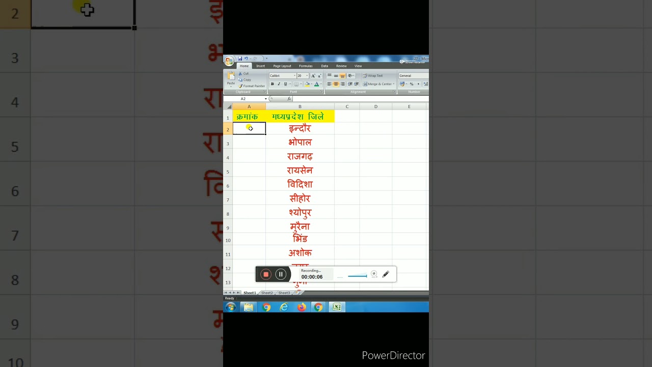 How to Fill Serial Numbers in MS Excel in short form ll NC TECH TALKS ...