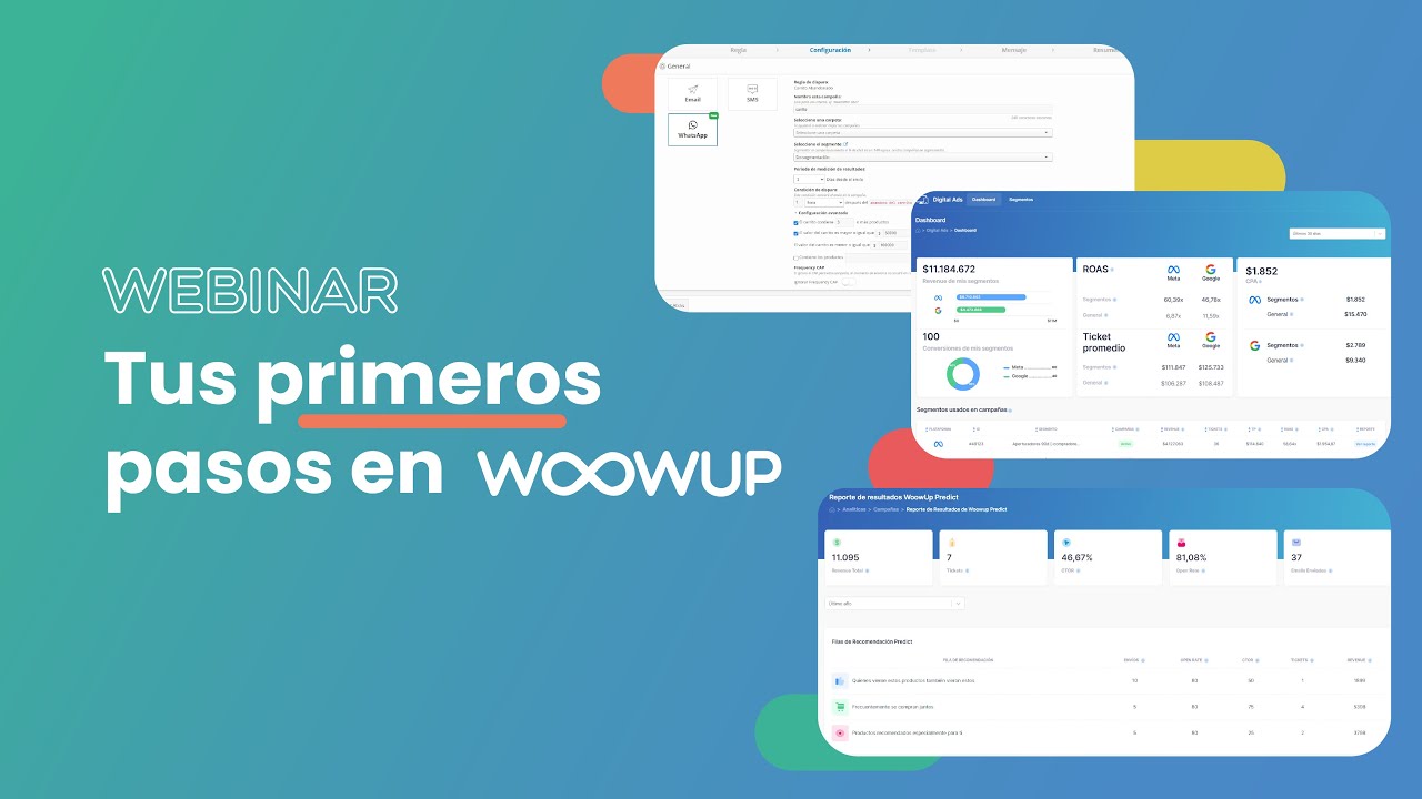 Webinar: Tus Primeros pasos en WoowUp - YouTube