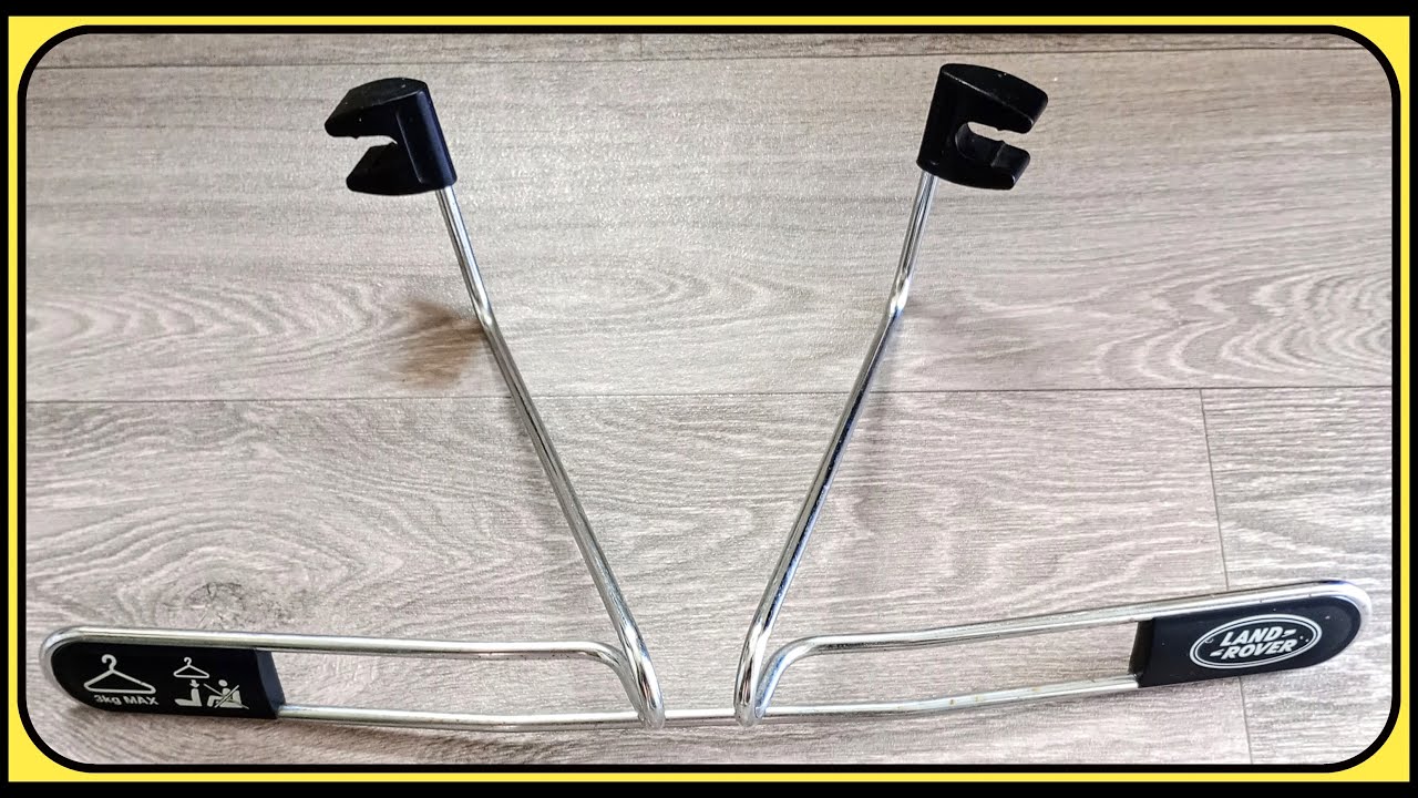 Genuine Land Rover Coat Hanger Headrest Attached VPLCS0276 DX2M-69541-A ...