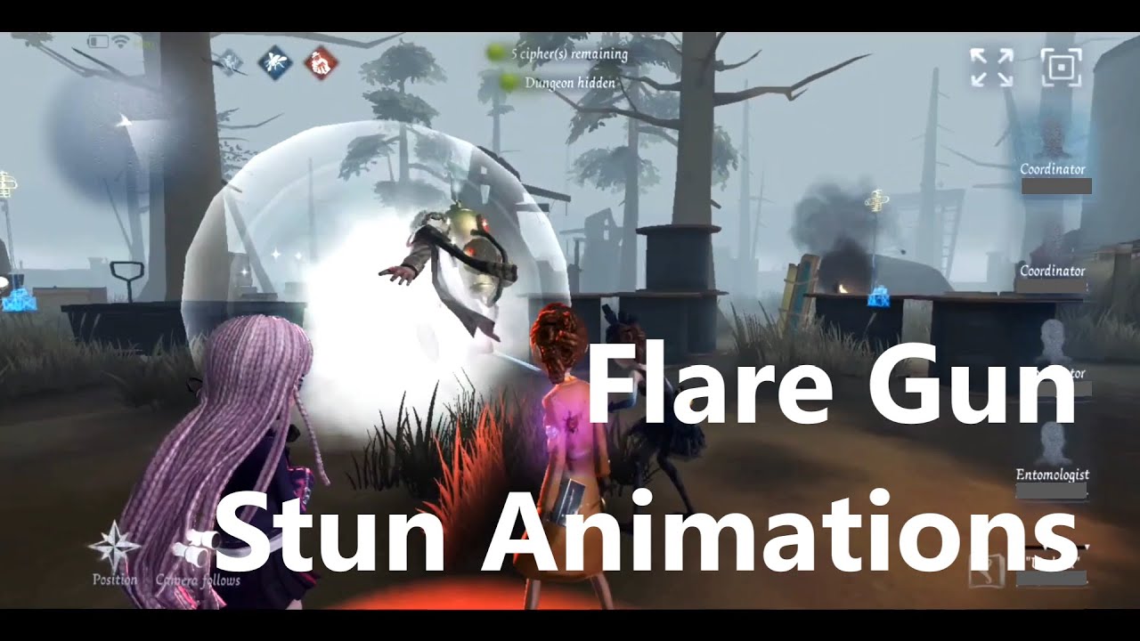 Hunters' Flare Gun Stun Animation Compilation | Identity V - YouTube