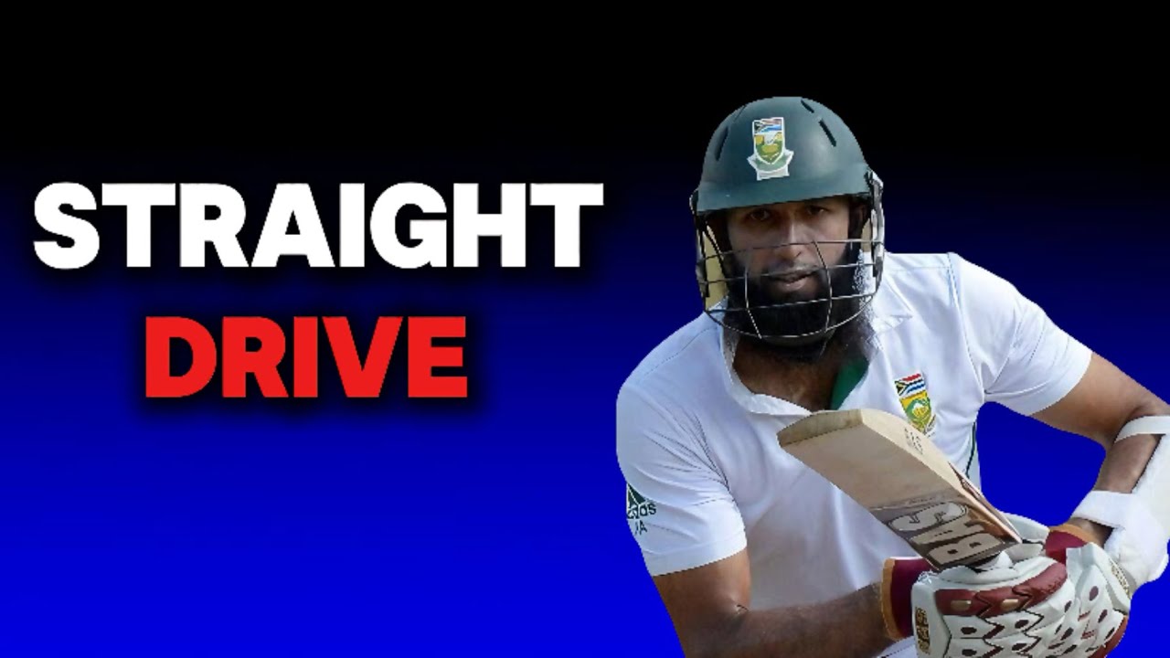 Hashim Amla Batting Technique Analysis - Straight Drive - YouTube