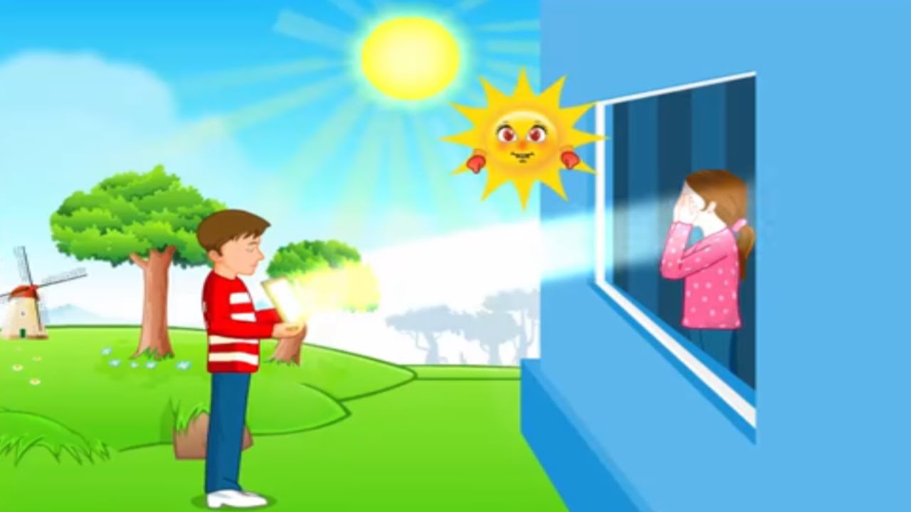 Reflection Of Light Animation